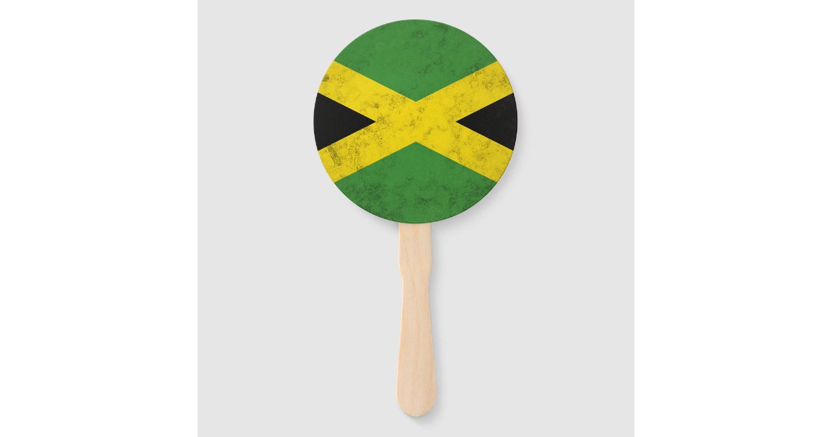 Jamaica Hand Fan | Zazzle