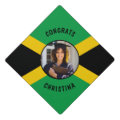 Jamaica Jamaican Flag Photo Grad Congratulations Graduation Cap Topper ...