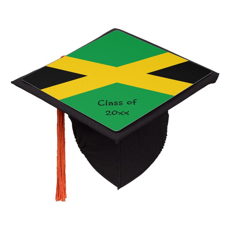 Jamaica & Jamaican Flag - Students / University Graduation Cap Topper ...