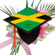 Jamaica & Jamaican Flag - Students / University Graduation Cap Topper ...