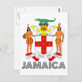 Jamaican Emblem Postcard | Zazzle