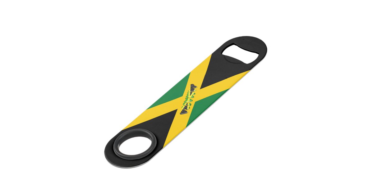 Jamaican flag bar key | Zazzle