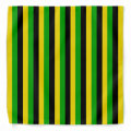 Jamaican Flag Colored Striped Bandana | Zazzle