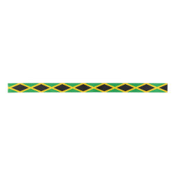 Jamaican flag ribbon | Zazzle