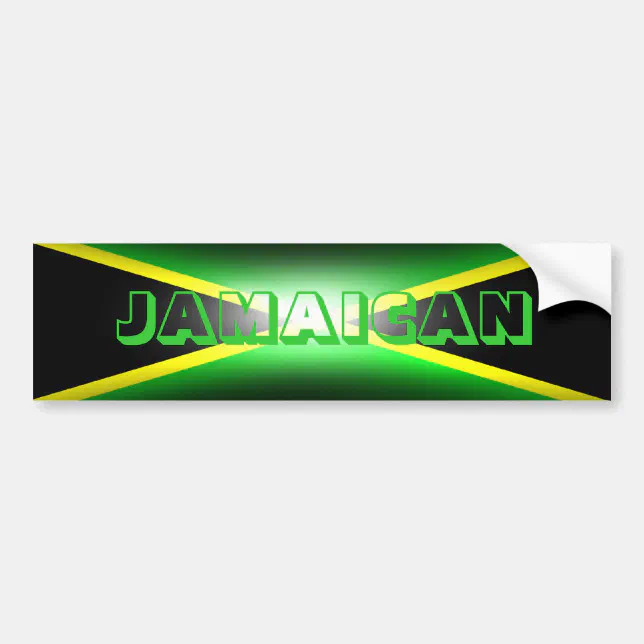 Jamaican Jamaica Bumper Sticker | Zazzle