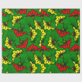 Jamaican Rasta Colors Caribbean Wedding Wrapping Paper | Zazzle