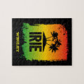 Jamaican Rastafarian IRIE Rasta Flag Colors Jigsaw Puzzle | Zazzle