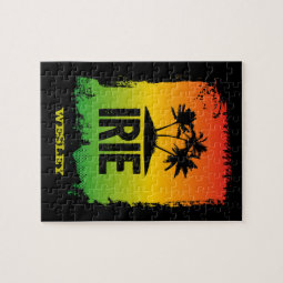 Jamaican Rastafarian IRIE Rasta Flag Colors Jigsaw Puzzle | Zazzle