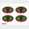 Jambo Kenya Art Print Oval Sticker | Zazzle