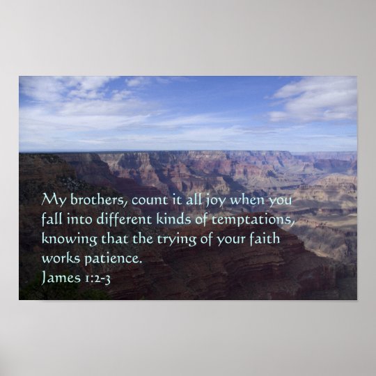 James 1 2 3 Poster Zazzle