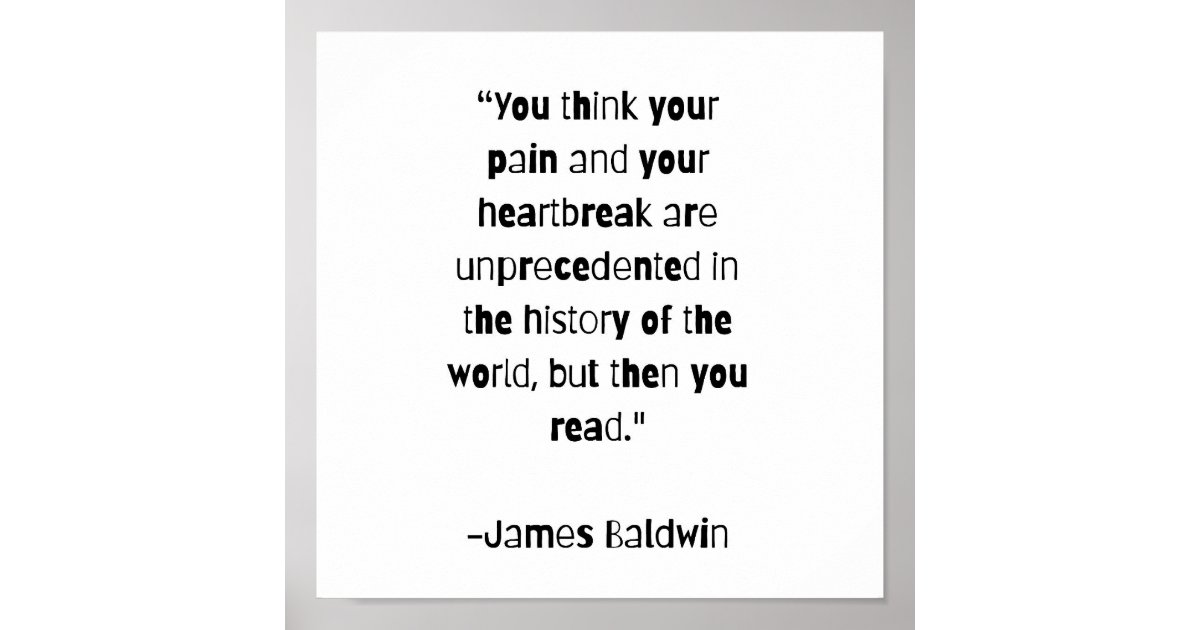 James Baldwin Quote Poster | Zazzle