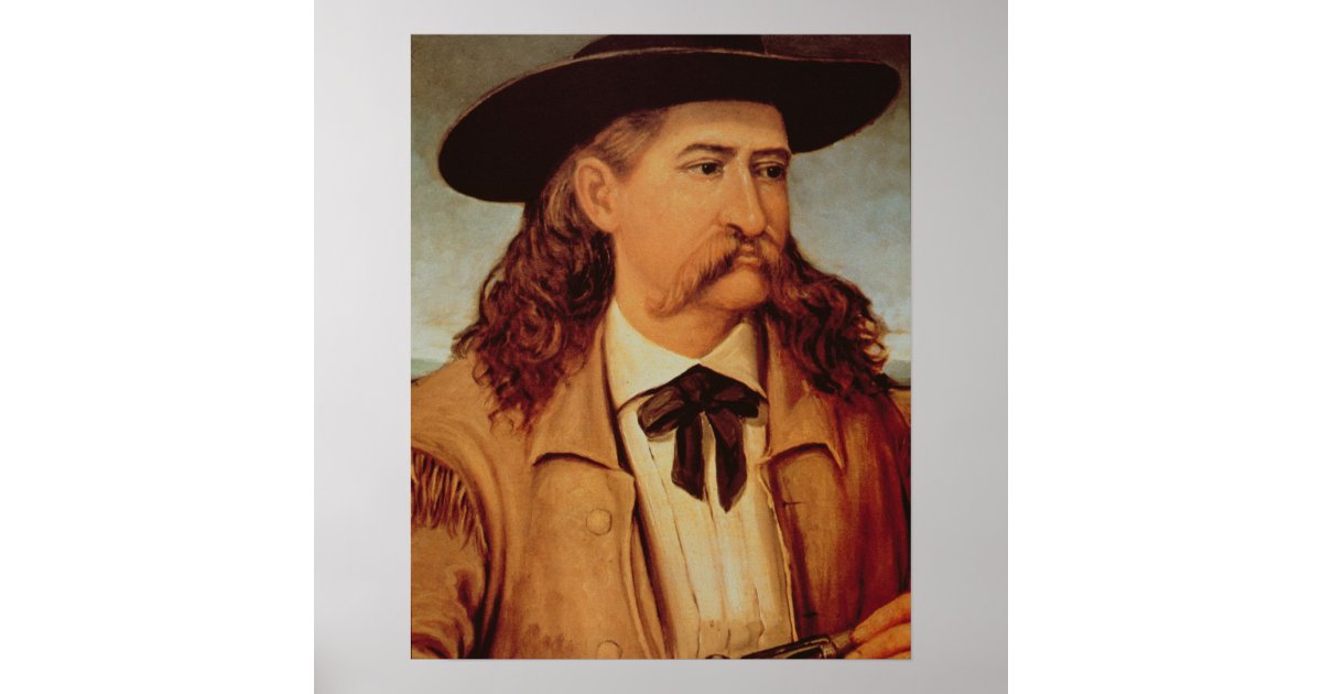 James Butler 'Wild Bill' Hickok (1837-76) 1874 (oi Poster | Zazzle