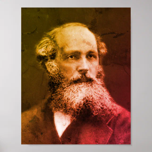 James Clerk Maxwell Poster | Zazzle