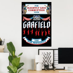 James Garfield 1880 Campaign Poster | Zazzle
