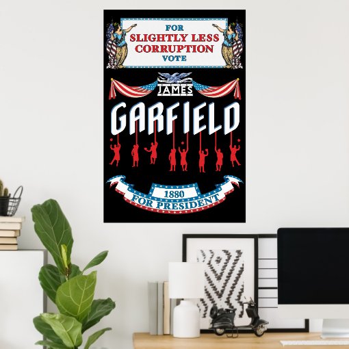 James Garfield 1880 Campaign Poster | Zazzle