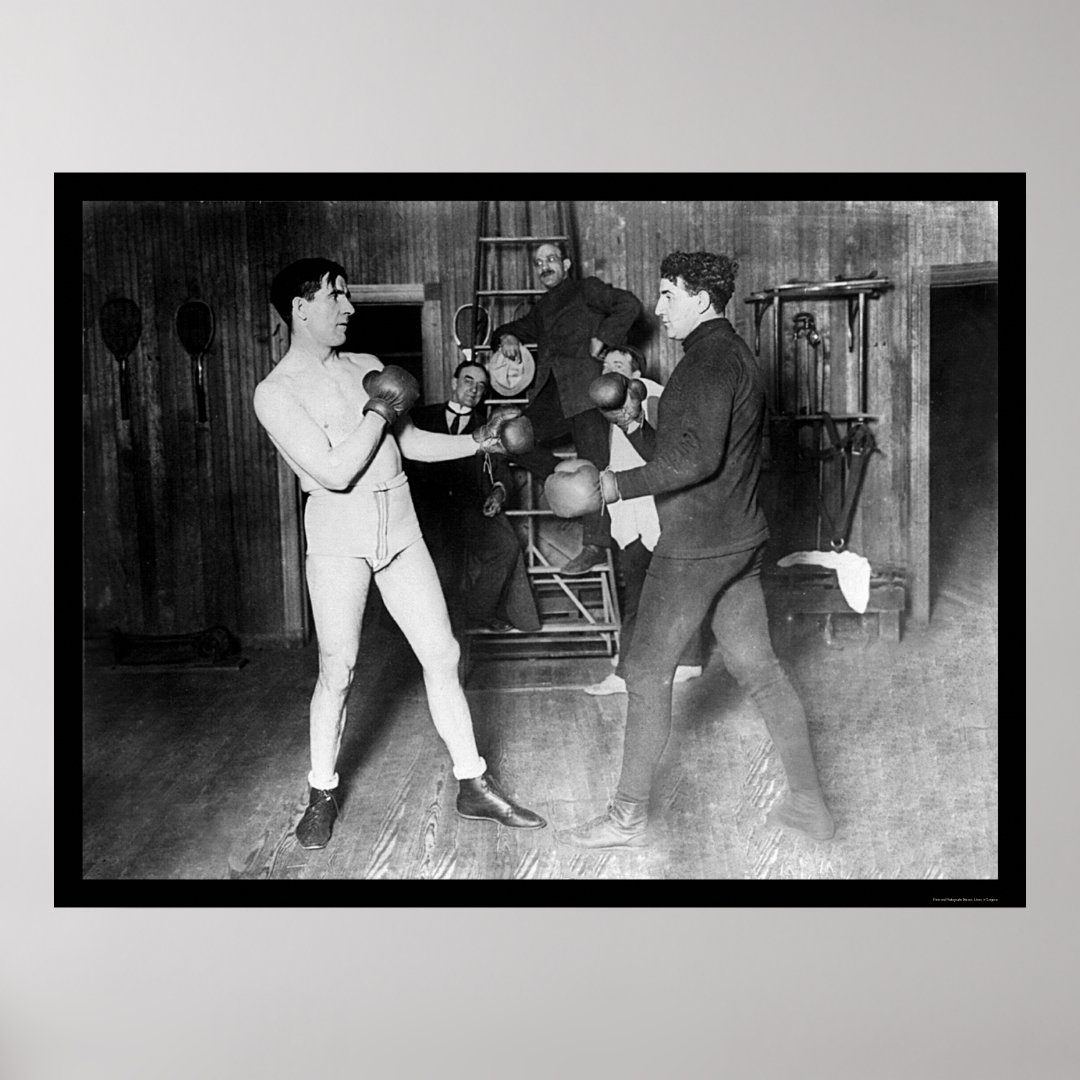 James J. Corbett Boxing 1905 Poster | Zazzle