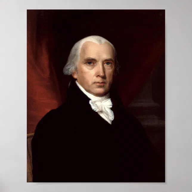 James Madison Poster | Zazzle