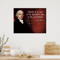James Madison Poster | Zazzle