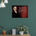 James Madison Second Amendment Poster | Zazzle
