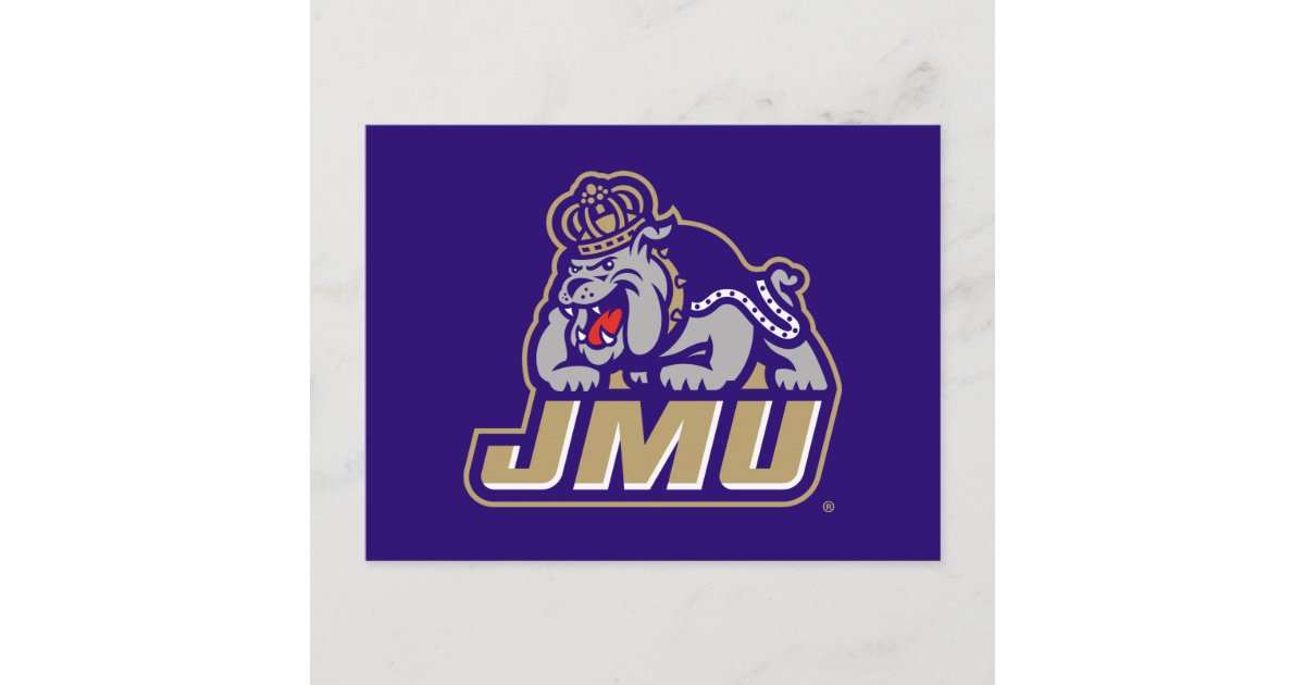 James Madison University | Duke Dog JMU Postcard | Zazzle