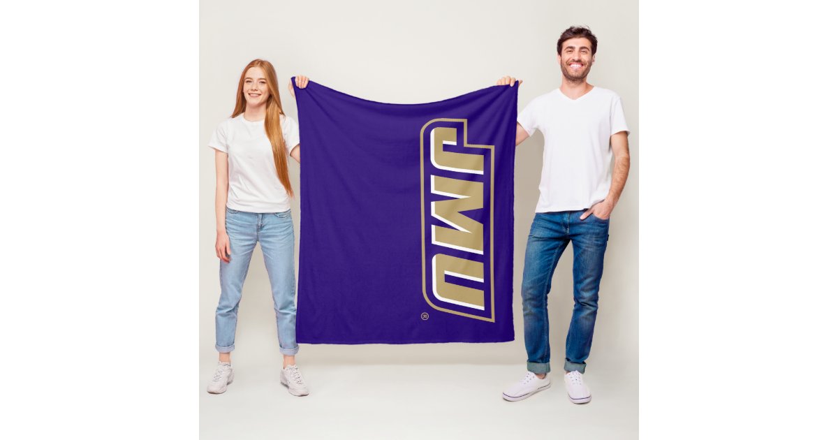James Madison University | JMU Fleece Blanket | Zazzle