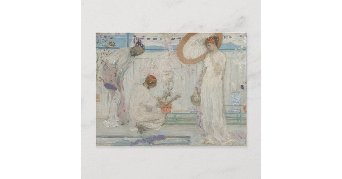 James McNeill Whistler - The White Symphony Postcard | Zazzle