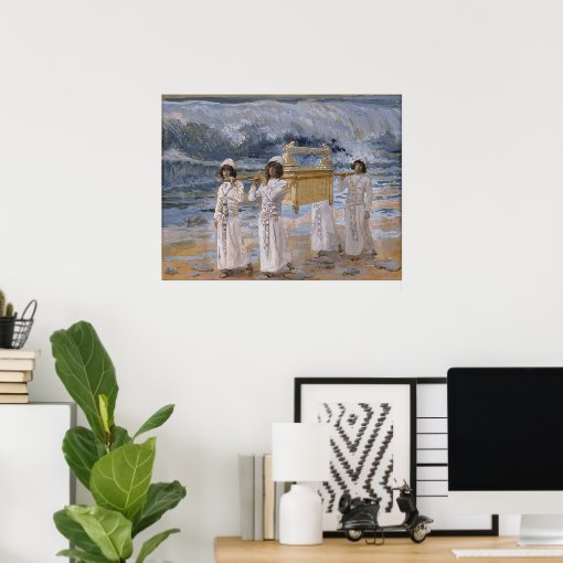 James Tissot - The Ark Passes Over the Jordan Poster | Zazzle