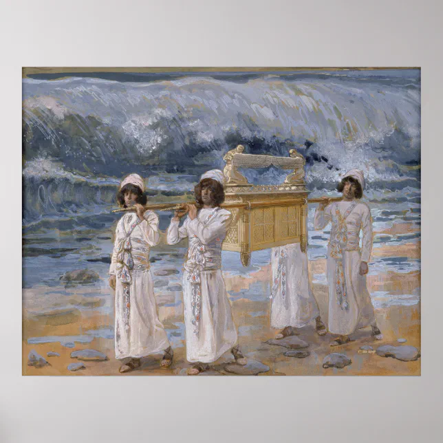 James Tissot - The Ark Passes Over the Jordan Poster | Zazzle