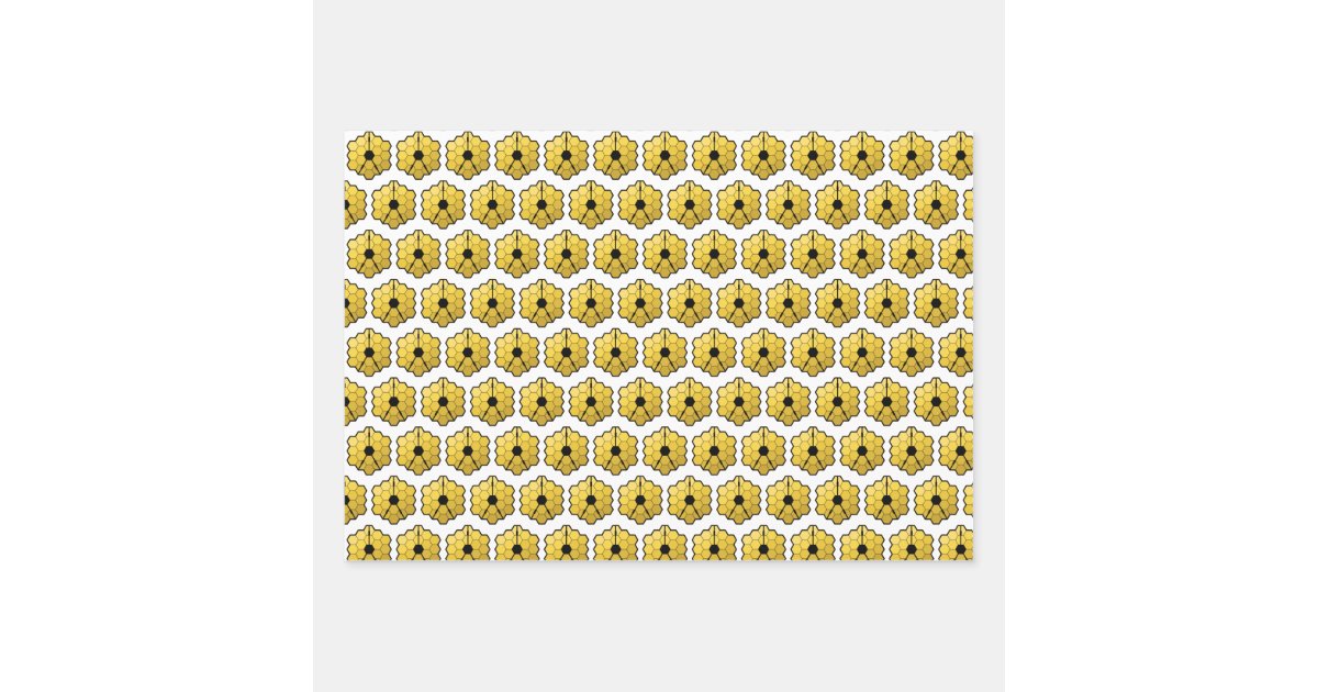 James Webb Space Telescope JWST Mirror Pattern Wrapping Paper Sheets ...