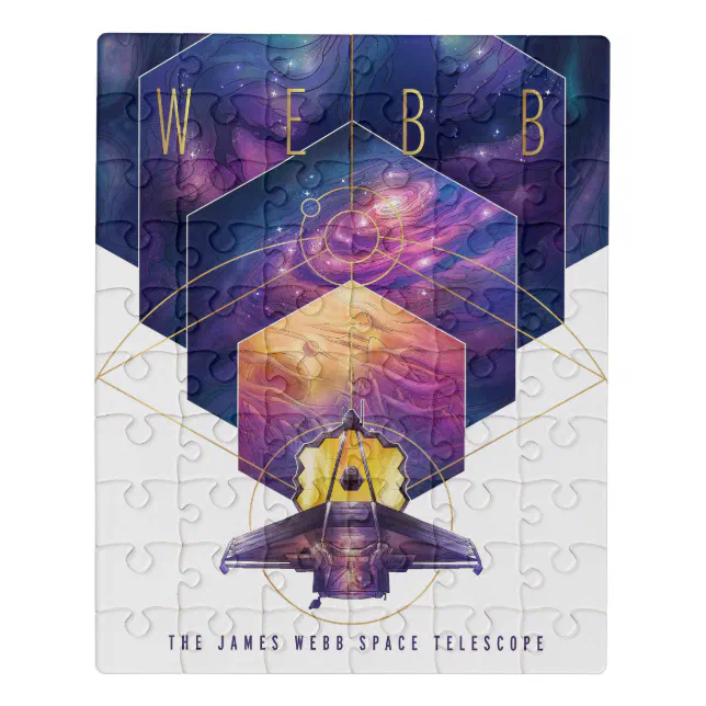 James Webb Space Telescope Poster. Jigsaw Puzzle | Zazzle