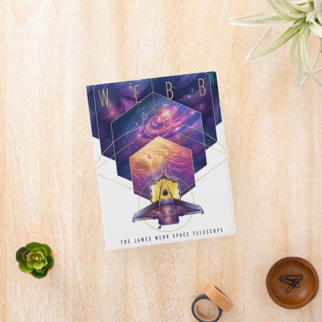 James Webb Space Telescope Poster. Mini Binder | Zazzle