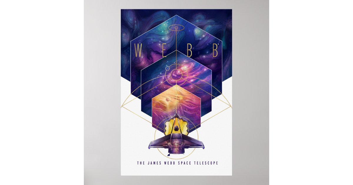 James Webb Space Telescope Poster. Poster | Zazzle