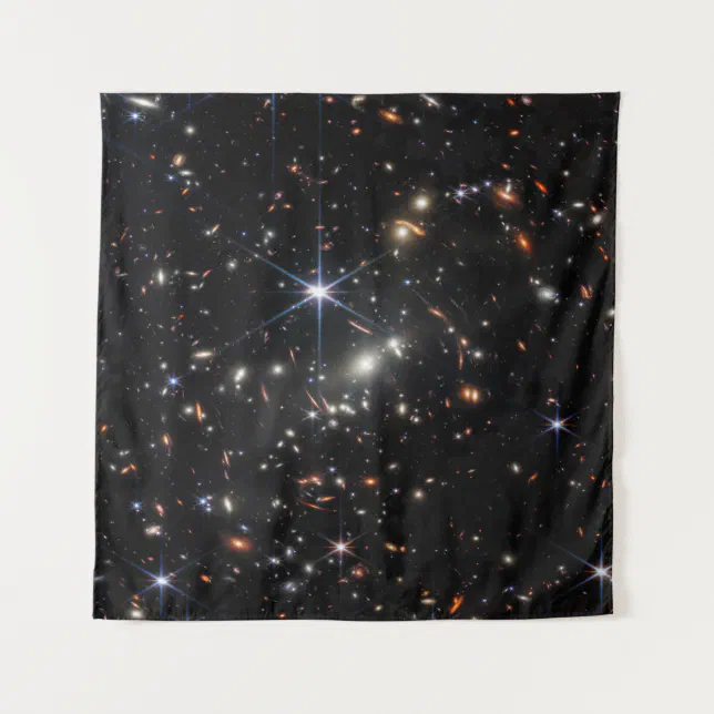 James Webb's First Deep Field (James Webb/JWST) Tapestry | Zazzle