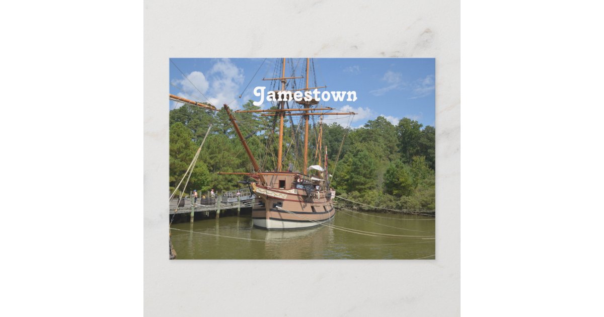 Jamestown Postcard | Zazzle