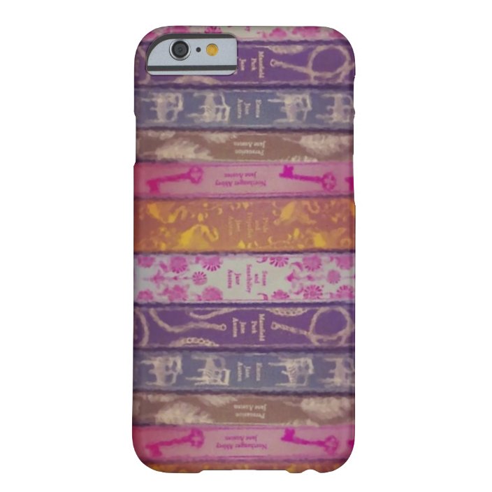 Jane Austen Books iPhone 6 case | Zazzle.com