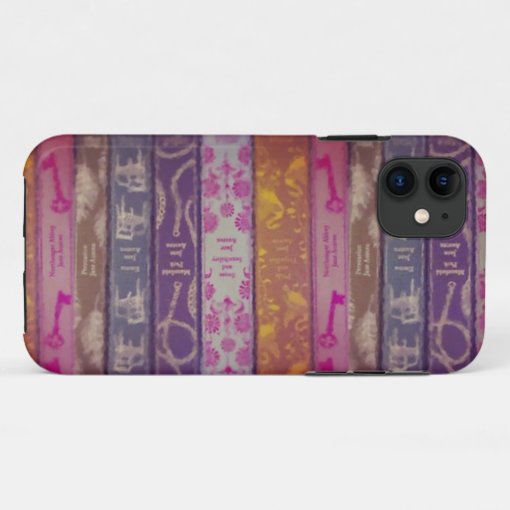 Jane Austen Books iPhone Case | Zazzle