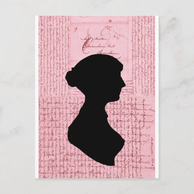 Jane Austen, Call Me Lady Jane Series Postcard | Zazzle