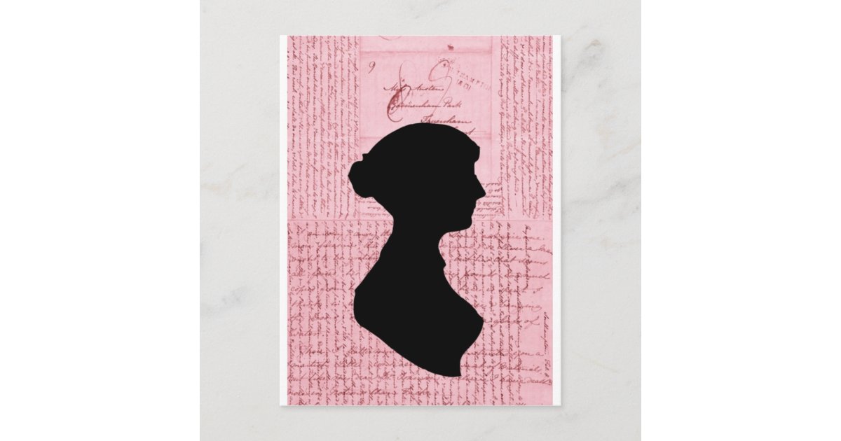 Jane Austen, Call Me Lady Jane Series Postcard | Zazzle