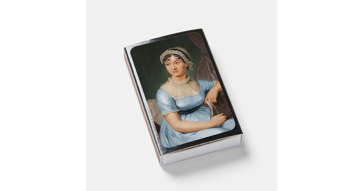 Jane Austen Match Box | Zazzle