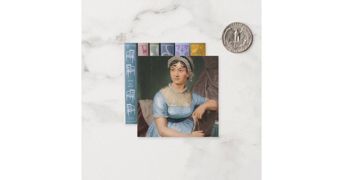 Jane Austen Note cards | Zazzle