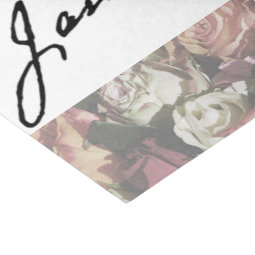 Jane Austen Signature Tissue Paper | Zazzle