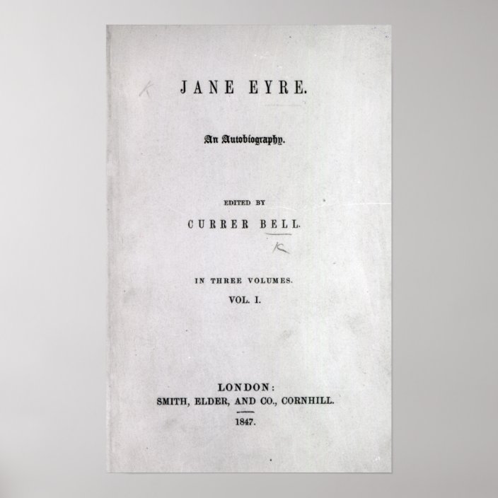 Jane Eyre' Poster | Zazzle.com