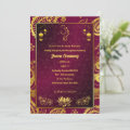 Janeu Poite Upanayanam Hindu Holy Thread Ceremony Invitation | Zazzle