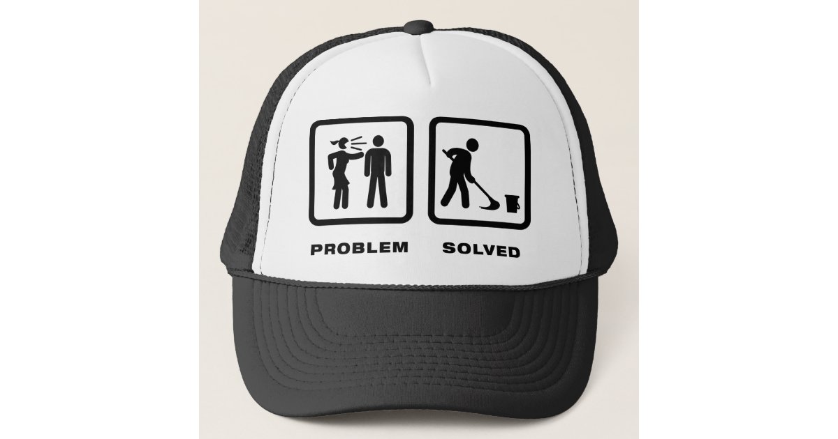 Janitor Trucker Hat | Zazzle