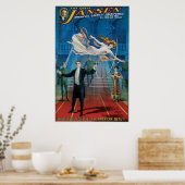 Jansen ~ The Great Vintage Magic Act Poster | Zazzle