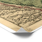 Jansson Visscher Map Poster | Zazzle