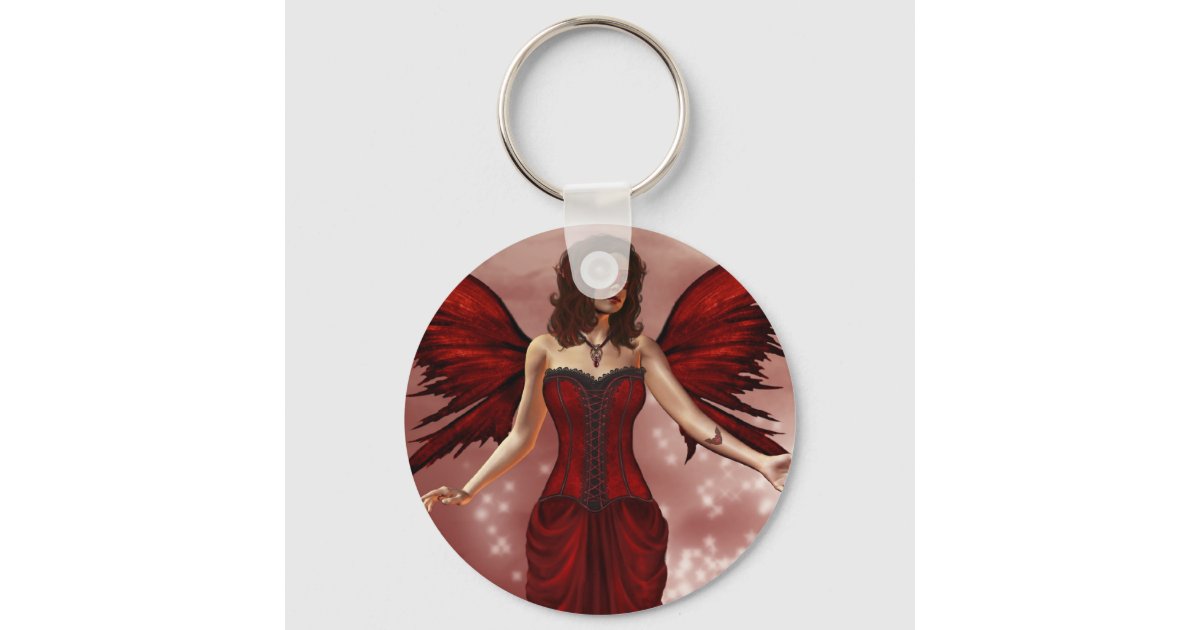 January Birthstone Fairy Keychain | Zazzle