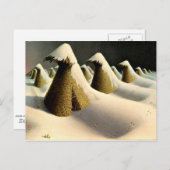 January, fine art by Grant Wood Postcard | Zazzle