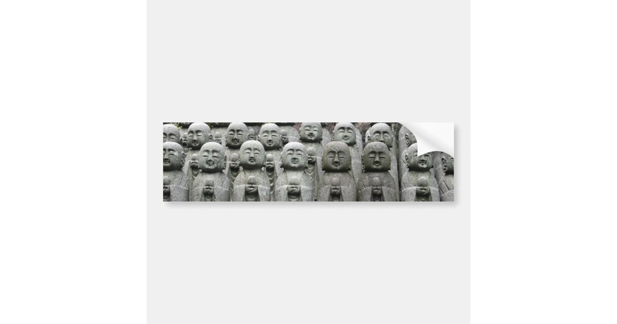 japan buddha bumper sticker | Zazzle