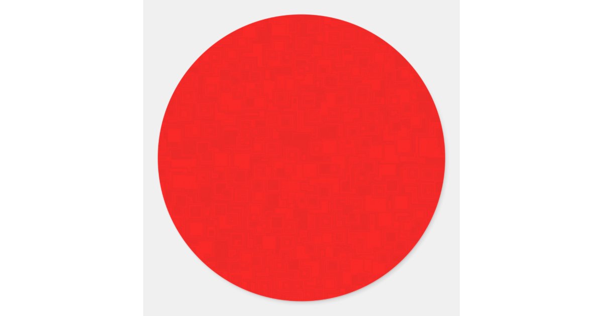 JAPAN CLASSIC ROUND STICKER | Zazzle